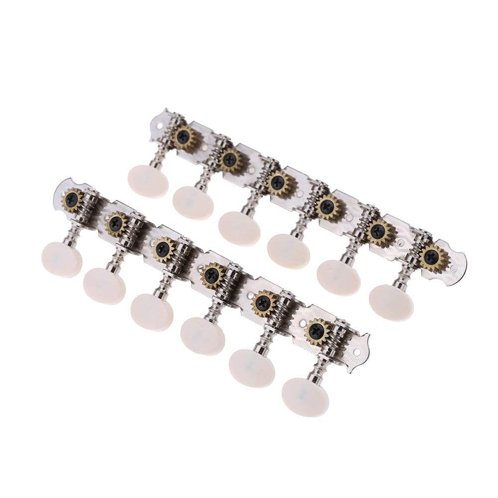 6R6L 12 String Acoustic Guitar Tuning Key Peg Tuner Button - Walmart.com