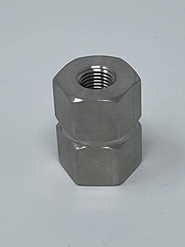 6RCGP4316 | Hoke Hex Reducing Coupling,3/8" Female : NPT x 1/4" Female ...