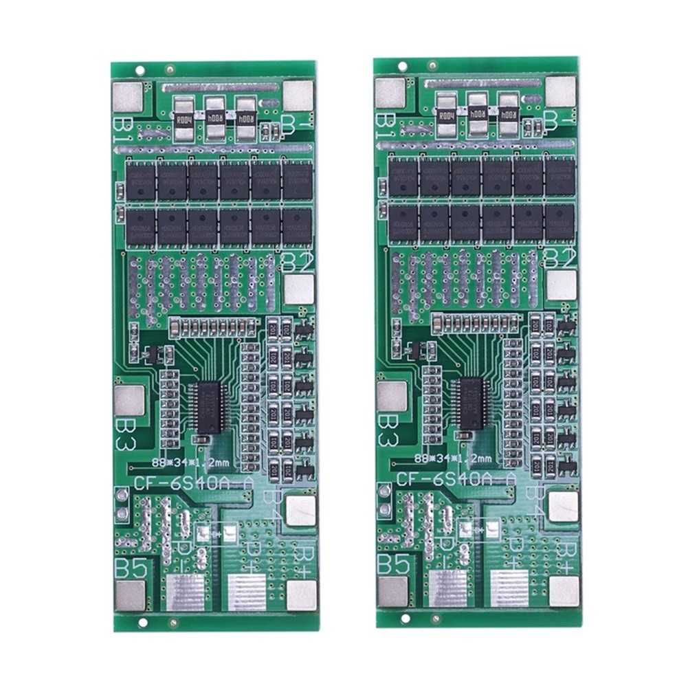 6S 40A Cell Protection Board for Lithium Batteries in Solar Lighting ...