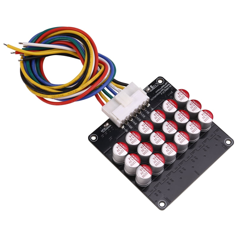 6S Active Equalizer Balancer Lifepo4 / Lipo/ LTO Battery Energy Equalization Capacitor Board,1 x ...