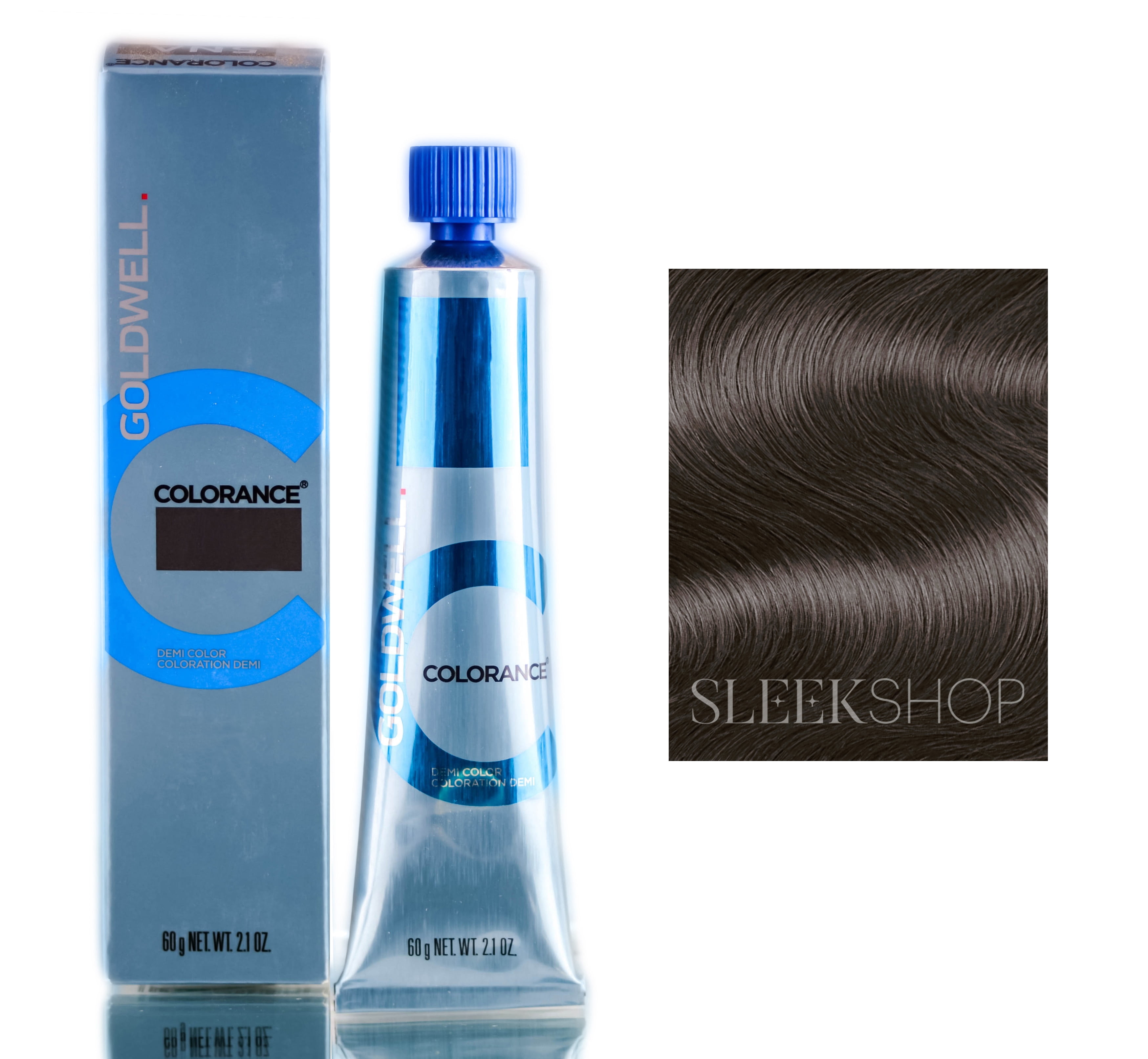 6SB - Silver Brown , Goldwell Colorance Demi-Permanent Haircolor Acid ...