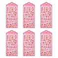 6Sheets Embossed Decorative Sticker for Journal Phone Kids Room Wall ...