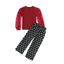 Kucnuzki 6 Years Little Girls Outfits Fall Winter 7 Years Little Girls ...