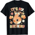 6Th Birthday Blue Dog Theme Party Six Cool 6 Year Old T-Shirt Gift For ...