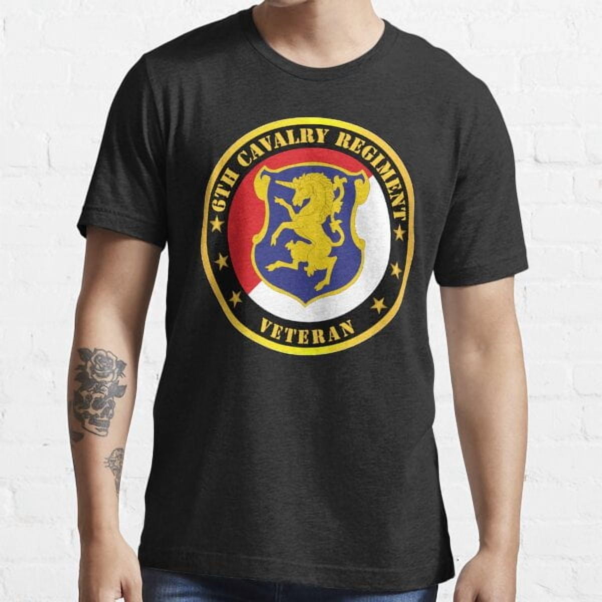 6Th Cavalry Regiment Essential T-shirt - Walmart.com