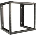 6U Open Frame Wall Mount Rack - 101 Series, 16 Inches Deep, Flat Packed ...