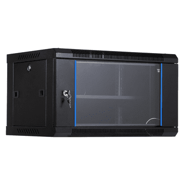 BENTISM 6U 13.8'' Wall Mount Network Server Rack Cabinet Enclosure with ...