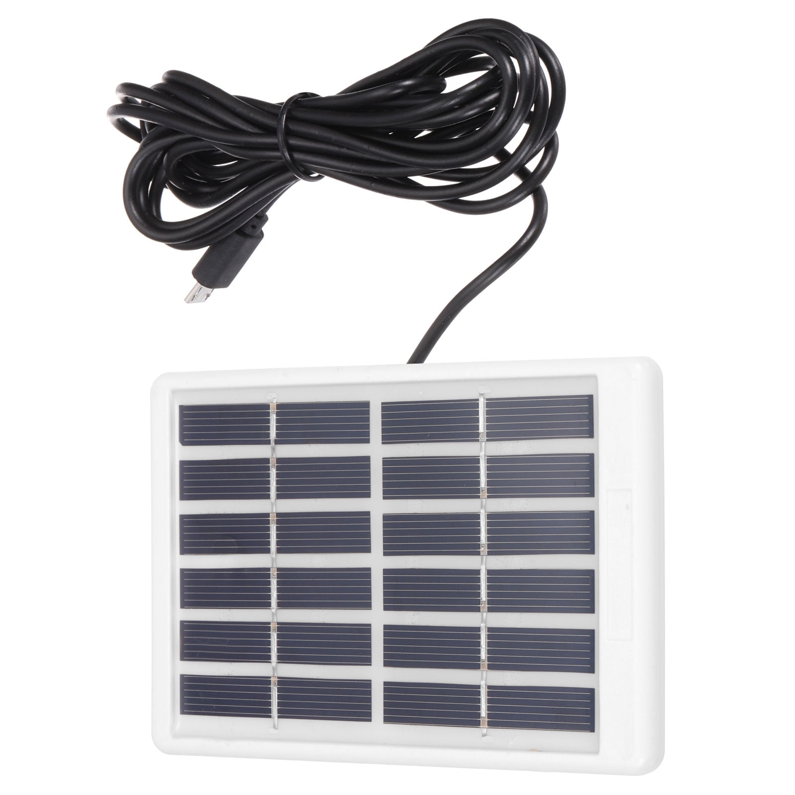 6V 0.2A 1.2W Mini Solar Panels, USB Solar Panel Charger with Micro USB ...