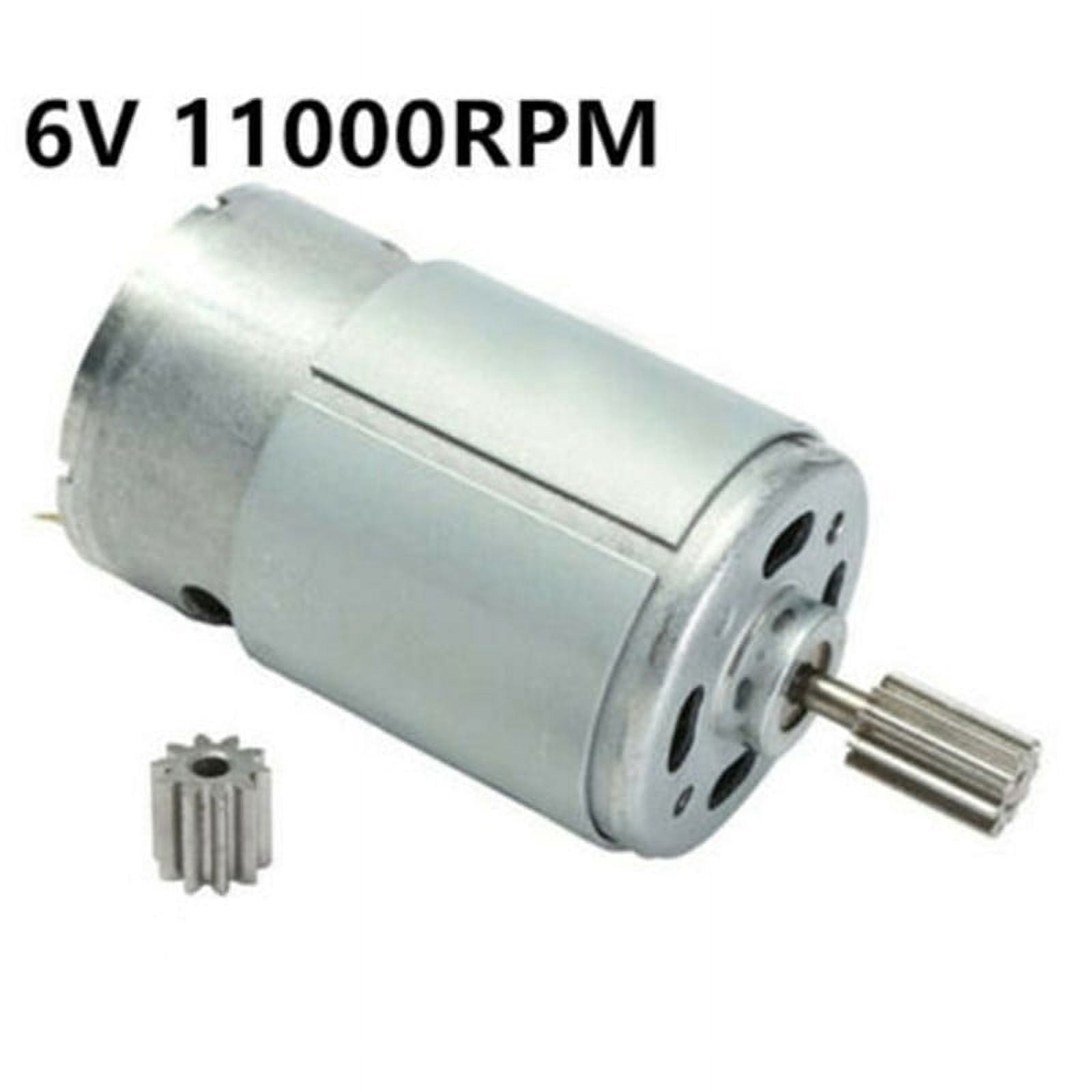 6V/12V 18000-30000RPM Electric Motor Gear For Kids Ride On Bike Car Toy ...
