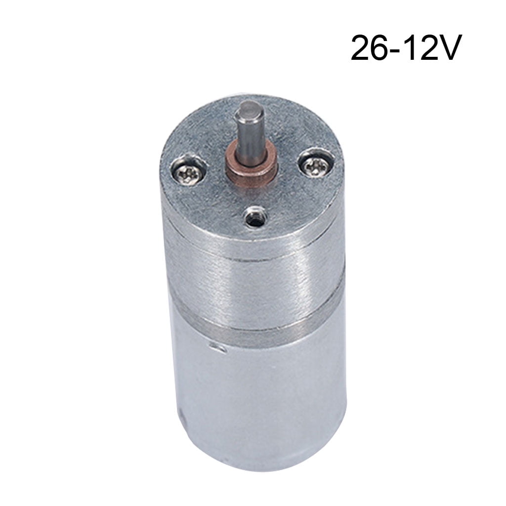 6V/12V/24V 12~1360RPM 25GA370 High Torque Reduction Electric Motor ...