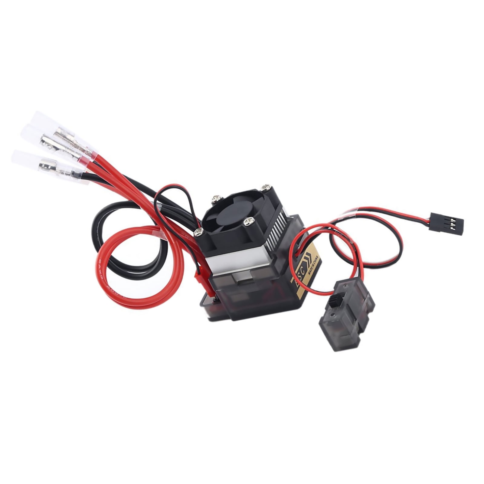 6V-12V BEC Output ESC for RC Car & Ship Models Black & Red, 5.6V/3A ...