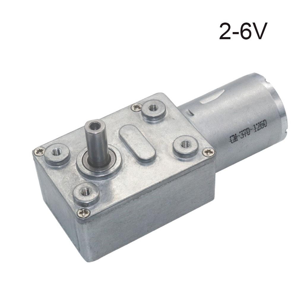 6V/12V24V Reducer Electric Motor 2 RPM to 375 RPM High Torque Engine ...