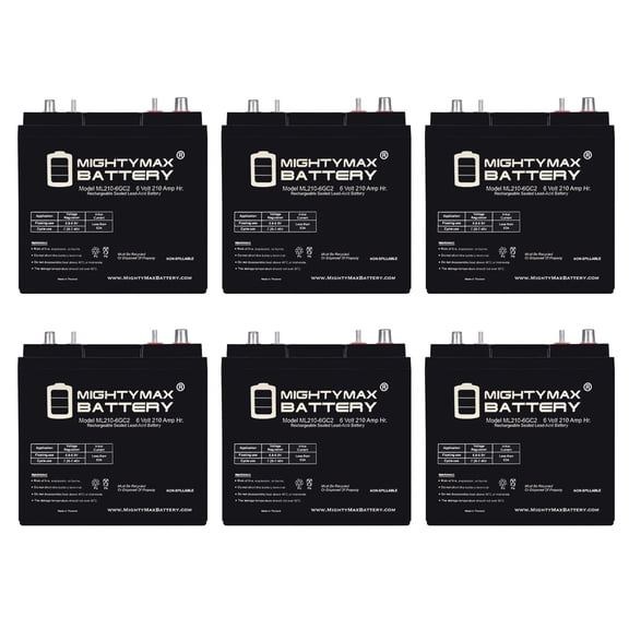 6 Volt Golf Cart Batteries in Golf Cart Batteries - Walmart.com