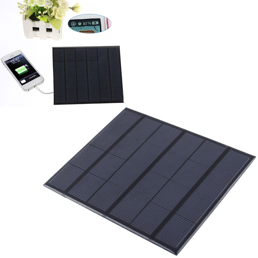 Greenadscape Solar Panel Black Epoxy Resin 1Pcs 6.5*5.3*0.8In - Walmart ...
