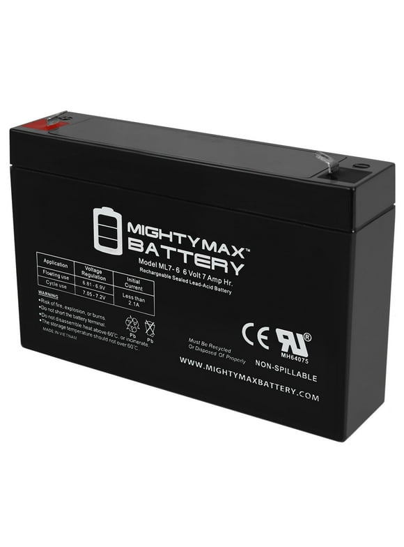 6 Volt Car Batteries in 6 Volt Batteries - Walmart.com