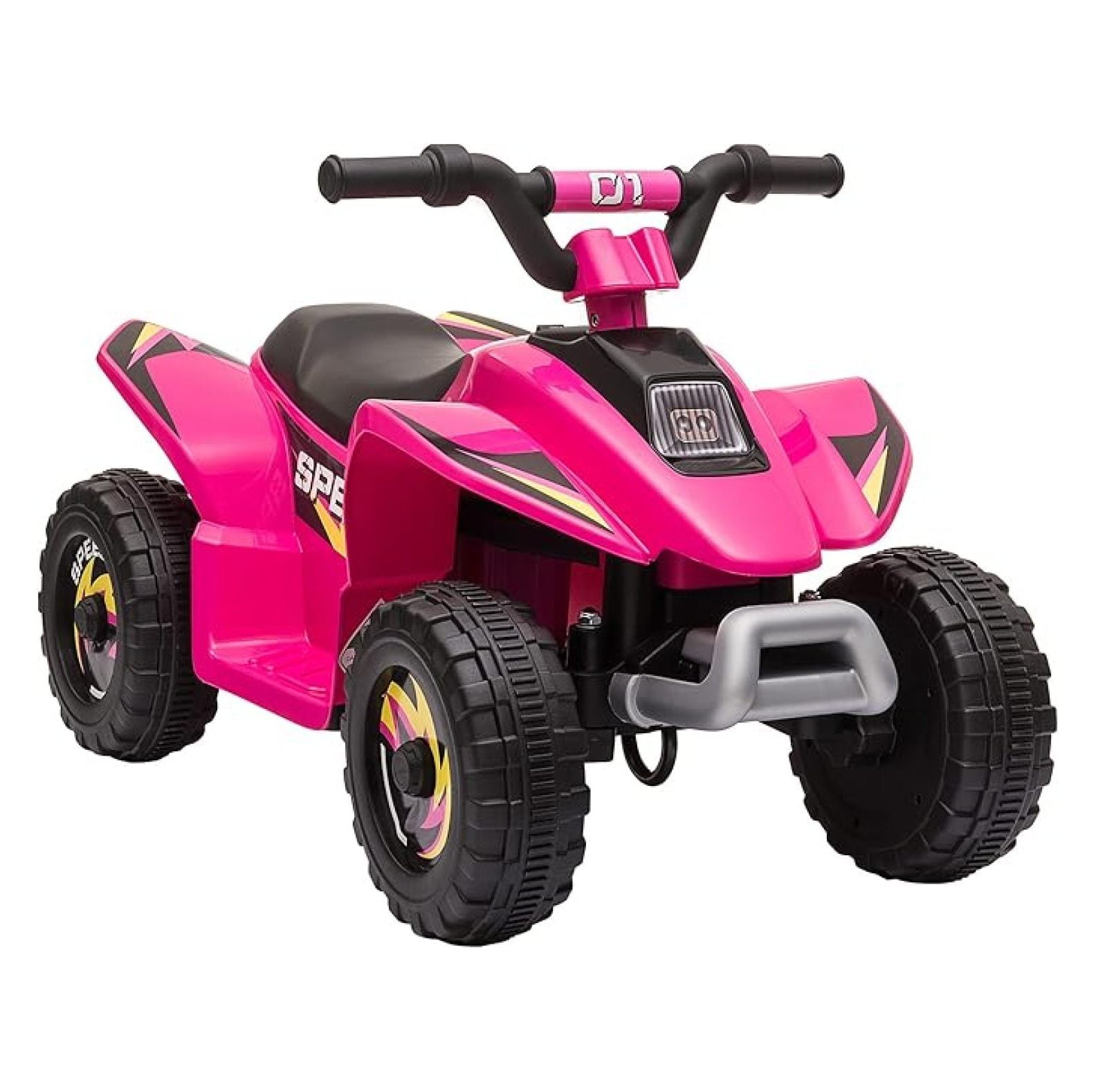 6V ATV 4- Ride on Car, Electric Motorized Quad Battery Powered Vehicle ...