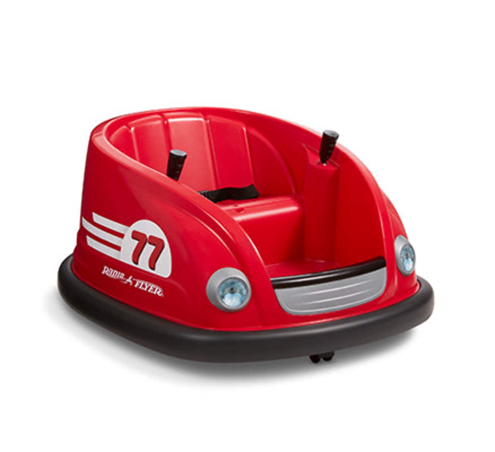 Radio Flyer, 6V Bumper Car with Remote Control, with Bumping Sounds ...