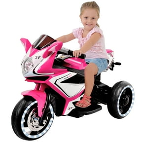 6V Barbie Motorcycle Ride on, Max 1 mph, for Kids Ages 3+ Years, by ...