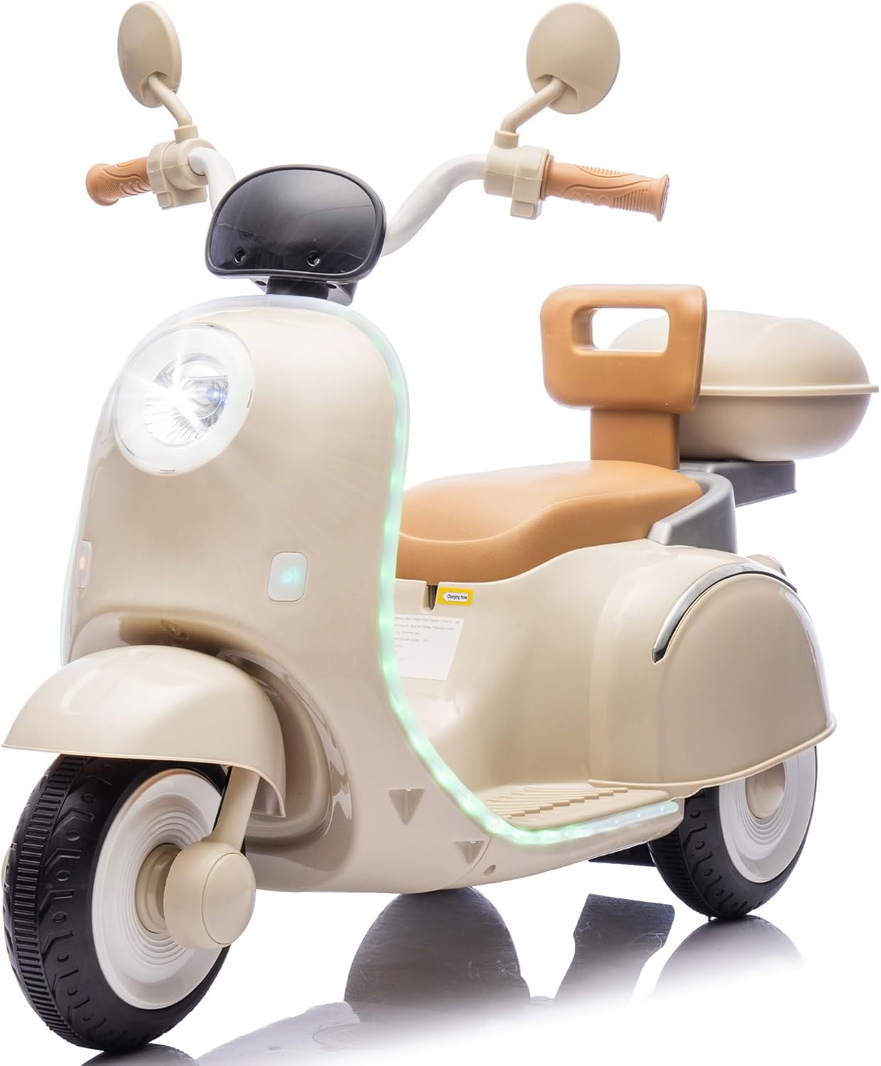 iRerts 12V Ride on Motorcycle, 3 Wheel Kids Motorcycle Ride on Toys ...