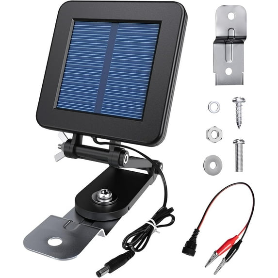 6V Solar Panel for Deer Feeder, Efficient Solar Panel Charger w ...
