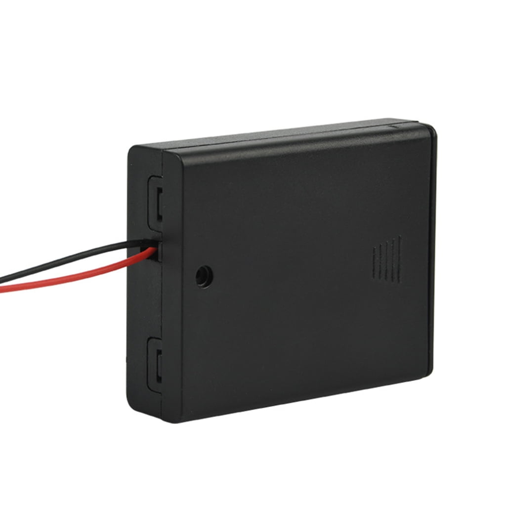 6V Spring Power Battery Box Holds 4 3A Cells Integrated Switching and ...