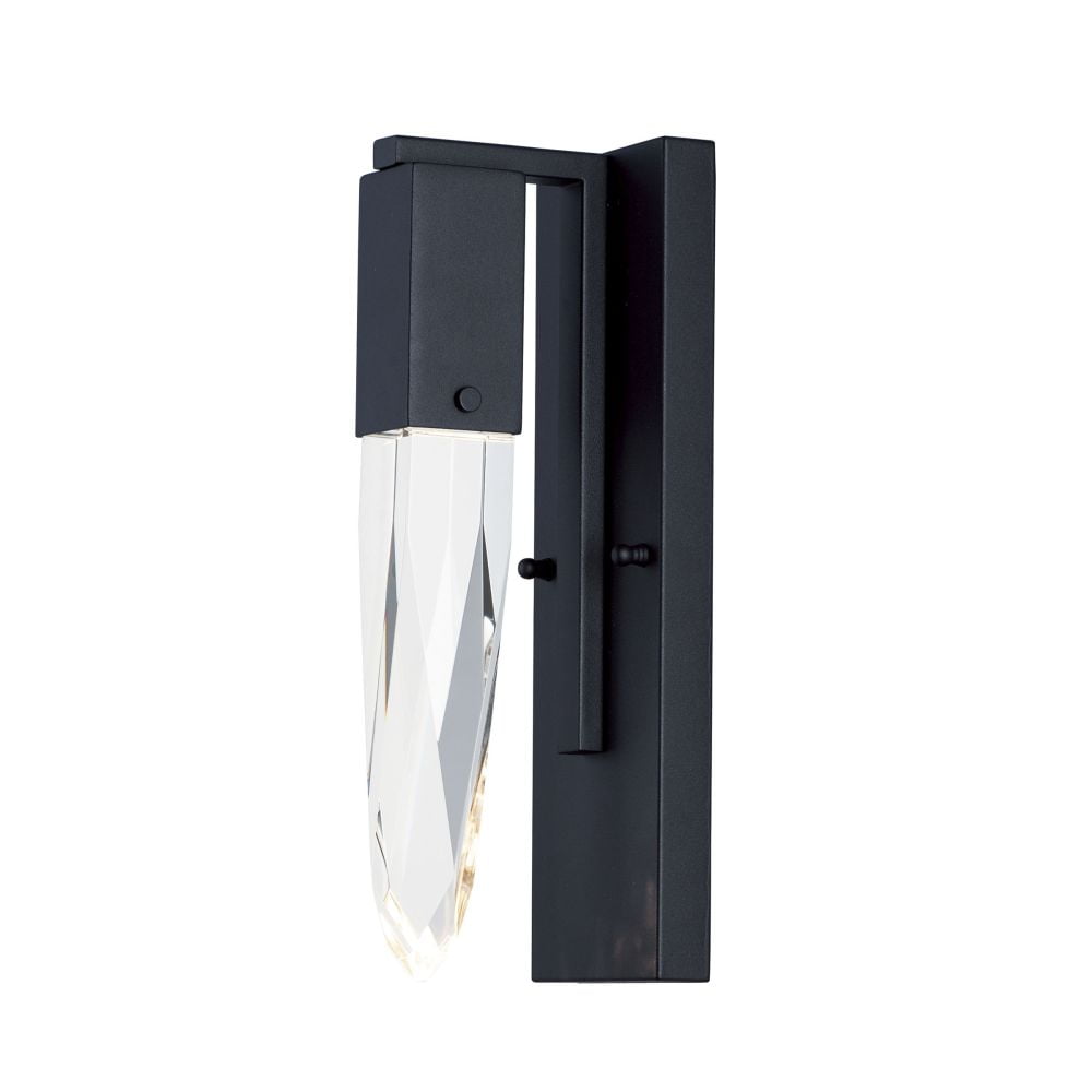 E31240-20BK ET2 Lighting Quartz-6W 1 LED Wall Sconce-4.75 Inches wide ...