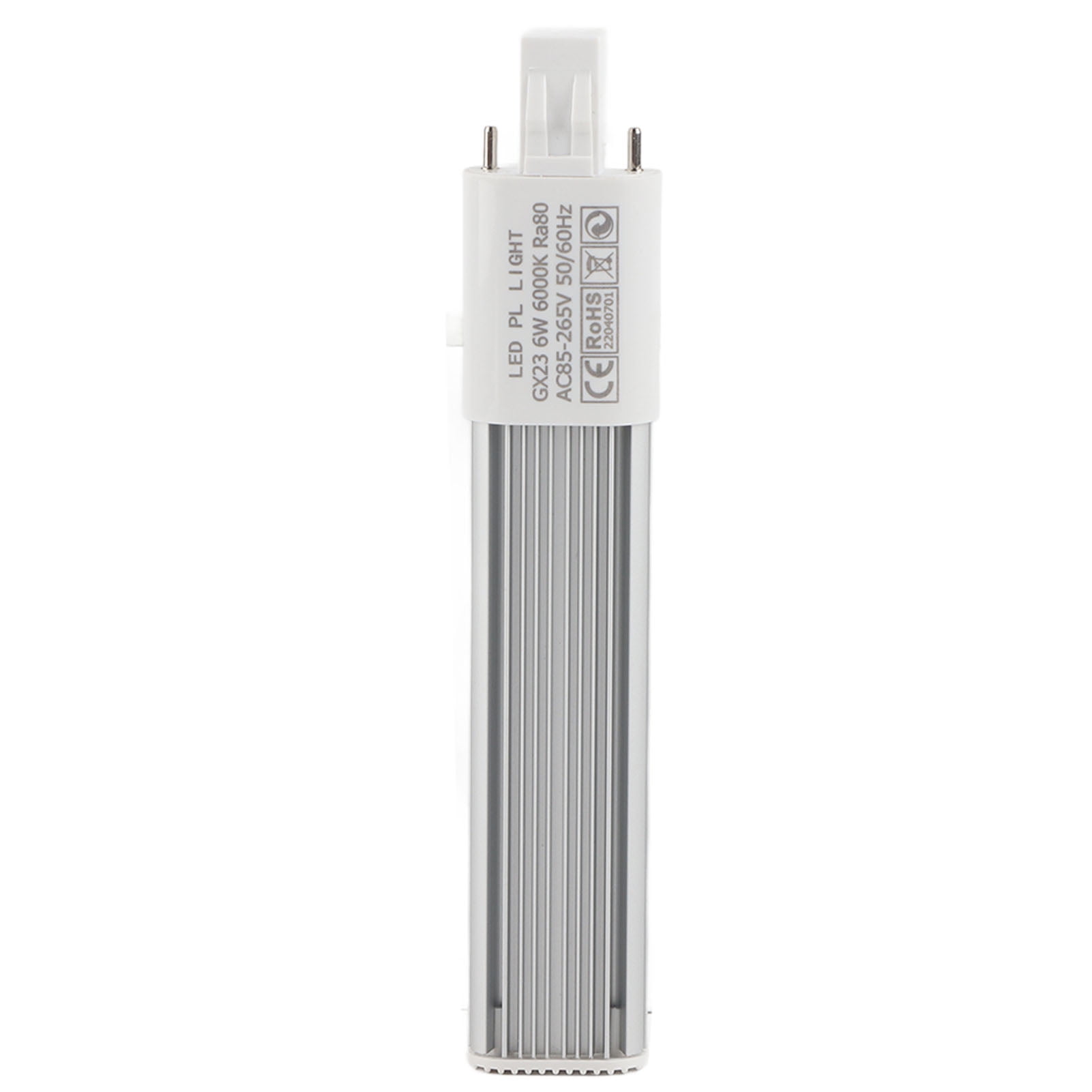 6W 2-Pin LED Compact Lamp Horizontal Recessed Tube Light Bulb Lighting ...