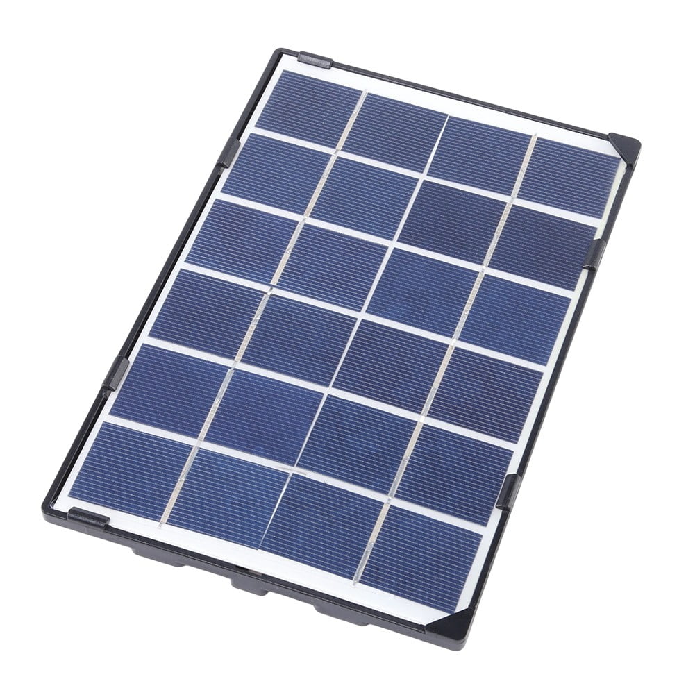 6W 5V USB Solar Panel Charger,Portable Solar Power Bank for Mobile ...