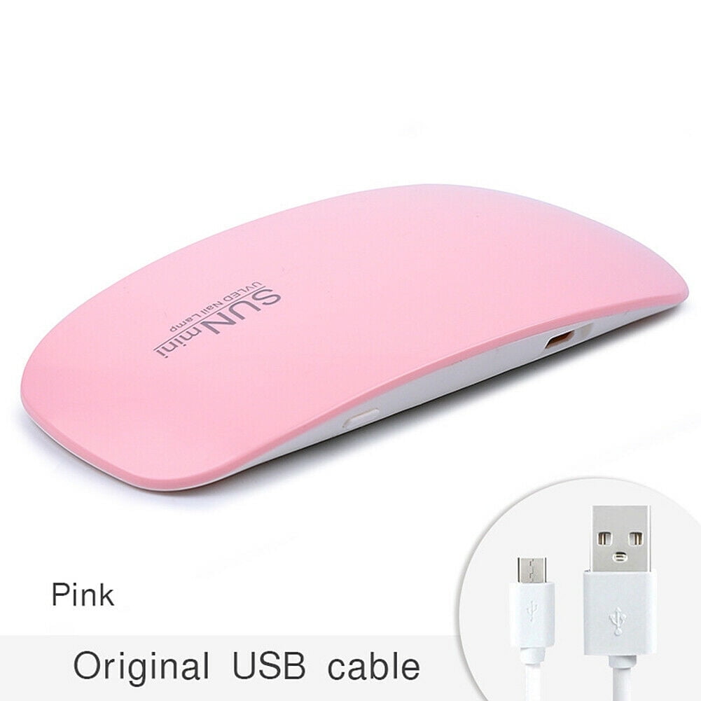 6W Nails Lamp LED Light Potable, Mini Nail Dryer Gel Art Tool - Walmart.com
