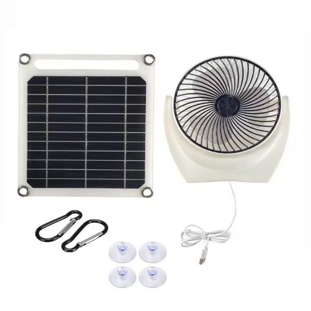 6W Solar Powered Fan Solar Exhaust Fan Sustainable Cooling Solar ...