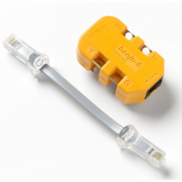 6WIRE IN-LINE MODULAR ADAPTER WITH K-PLUG - Walmart Business Supplies