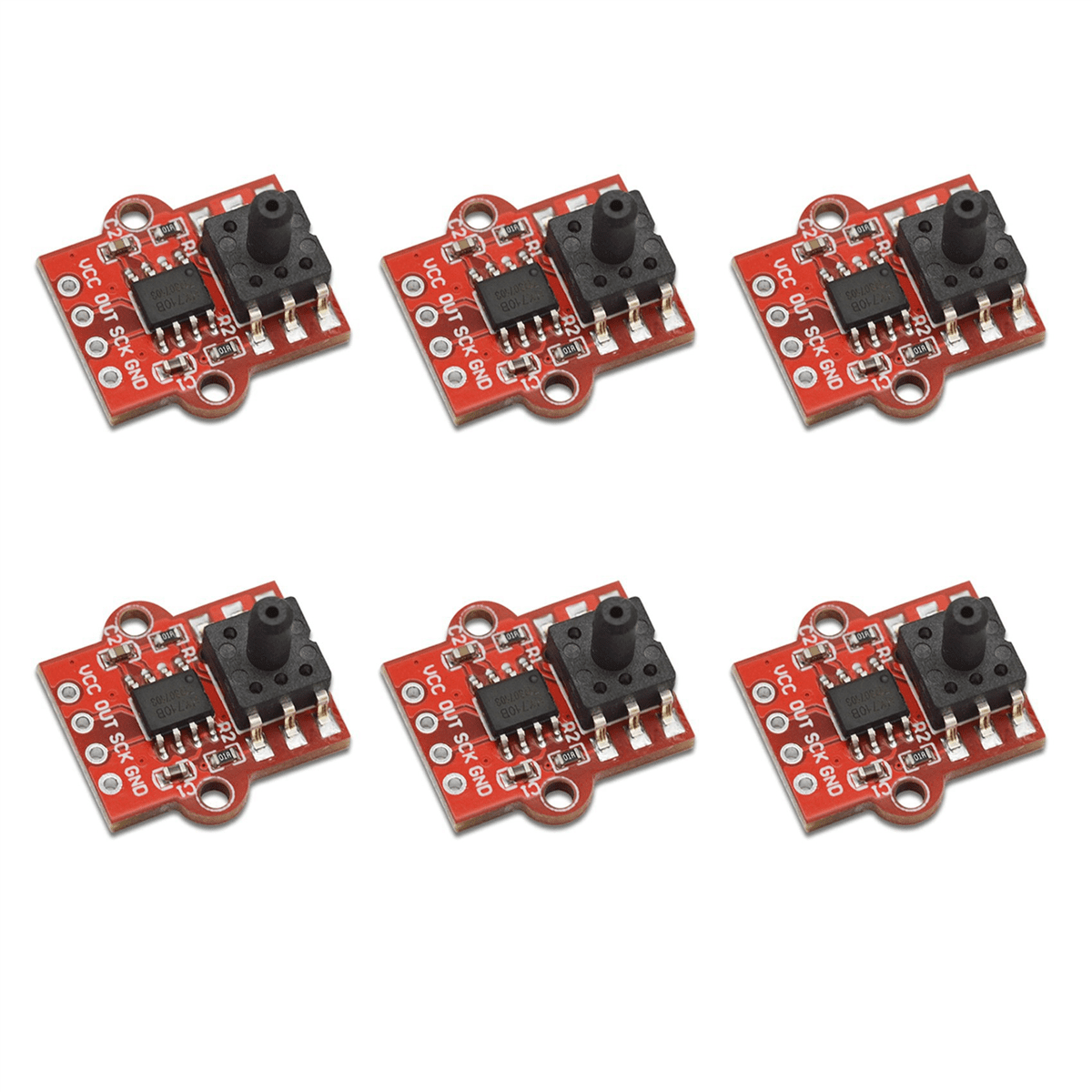 6X 0-40Kpa Air Pressure Sensor Module Water Level and LIquid Level ...
