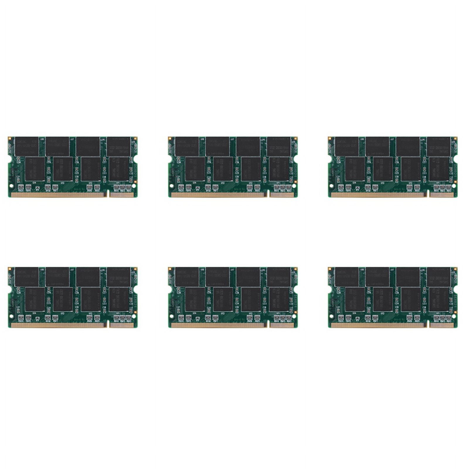 6X 1GB DDR1 Laptop Memory Ram SO-DIMM 200PIN DDR333 PC 2700 333MHz for ...
