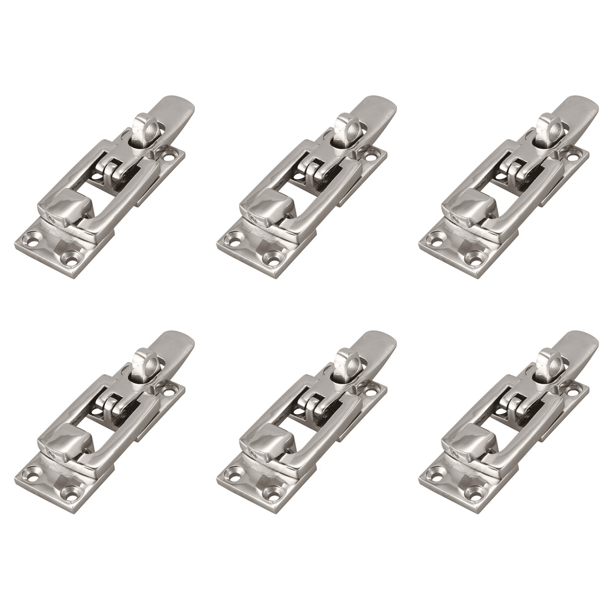 6X 316 Stainless Steel Marine Boat Door Lock Latch Catch Anti-Rattle ...