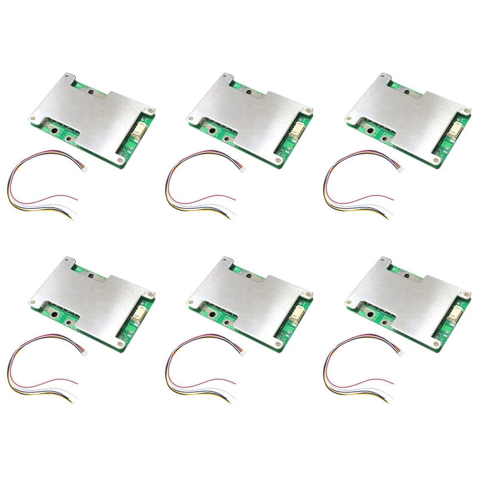 6X 4S 12V 100A LiFePO4 Lithium Battery Protection Board with Power Battery Balance/Enhance PCB ...