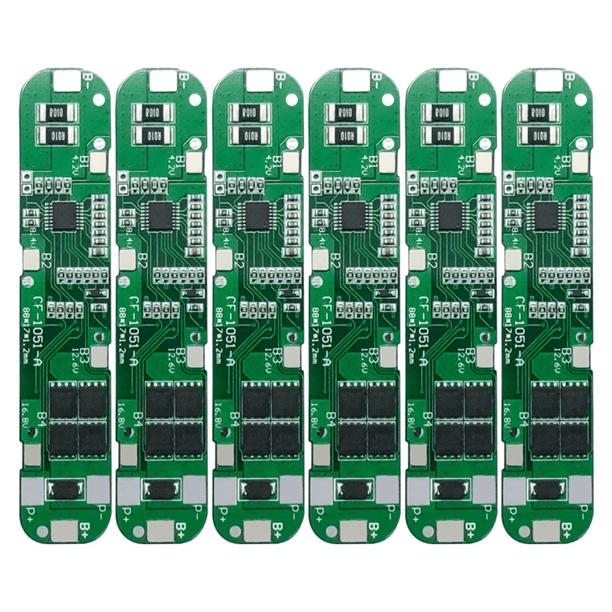 6X 5S 18.5V 12A 18650 Li-Ion Lithium Protection Board Battery Charge ...