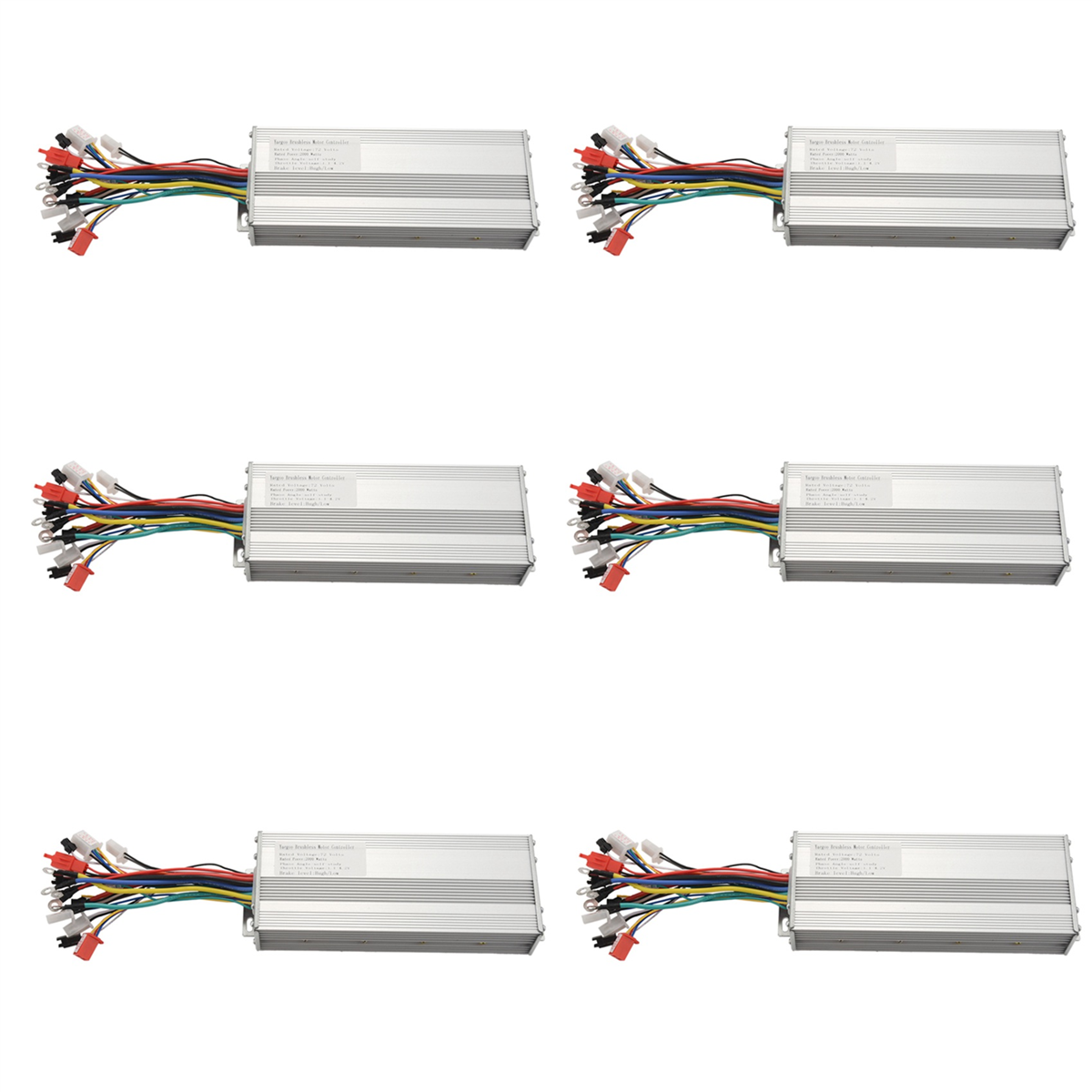 6X 72V 2000W Brushless Speed Motor Controller for Electric Bicycle E-Bike & Scooter - Walmart.com