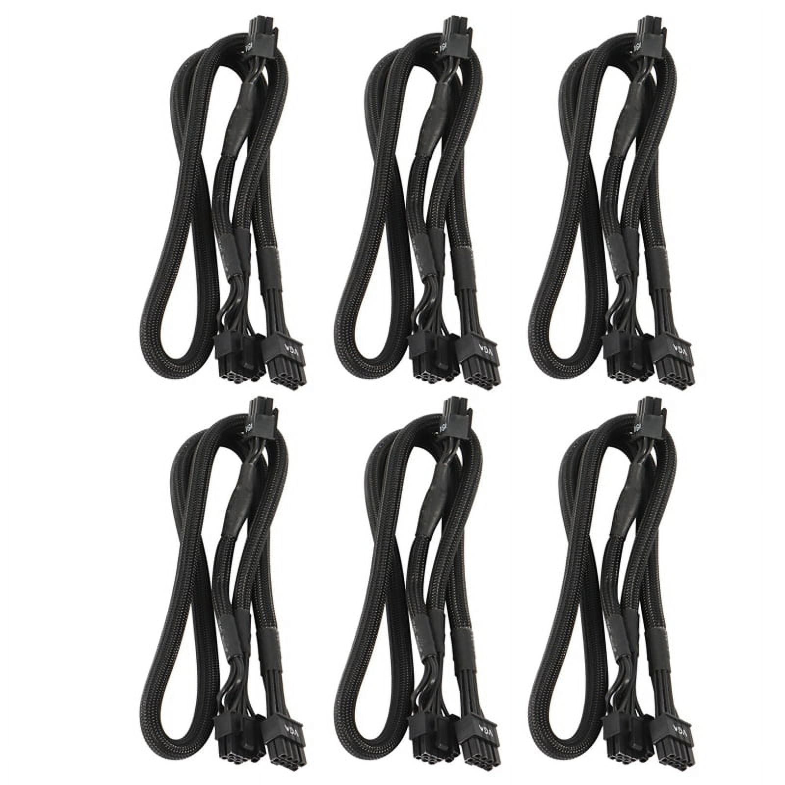 6X 8 PIN TO Dual 8 Pin 6 PIN PCIE VGA Power Supply Cable for Supernova ...