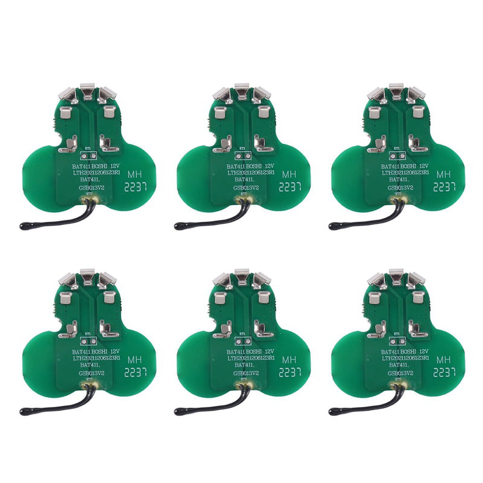 6X BAT411 Battery PCB Board Circuit for 10.8V 12V BAT412A 2607336013 ...