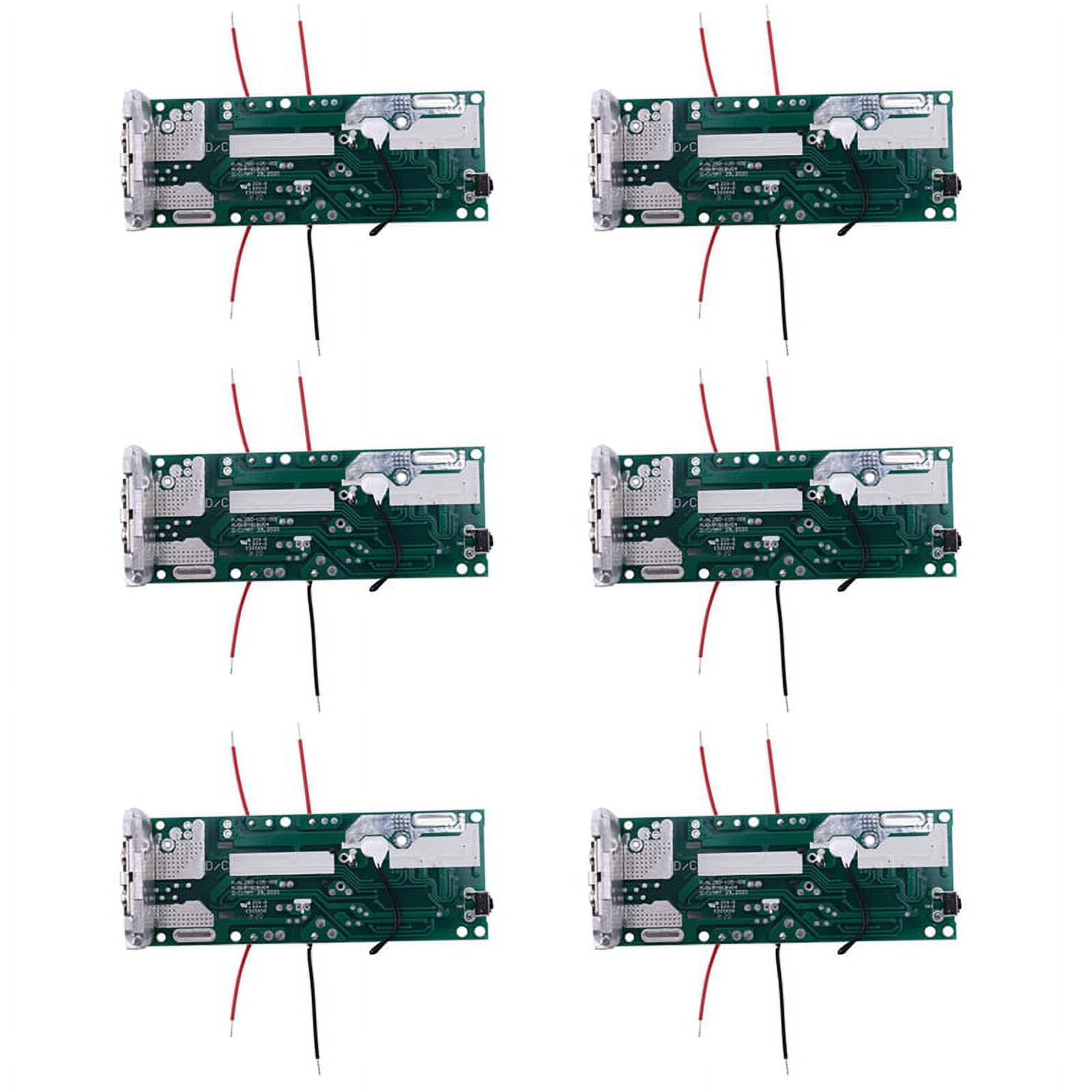 6X - Battery Charging Protection Circuit Board PCB for 20V P108 RB18L40 ...