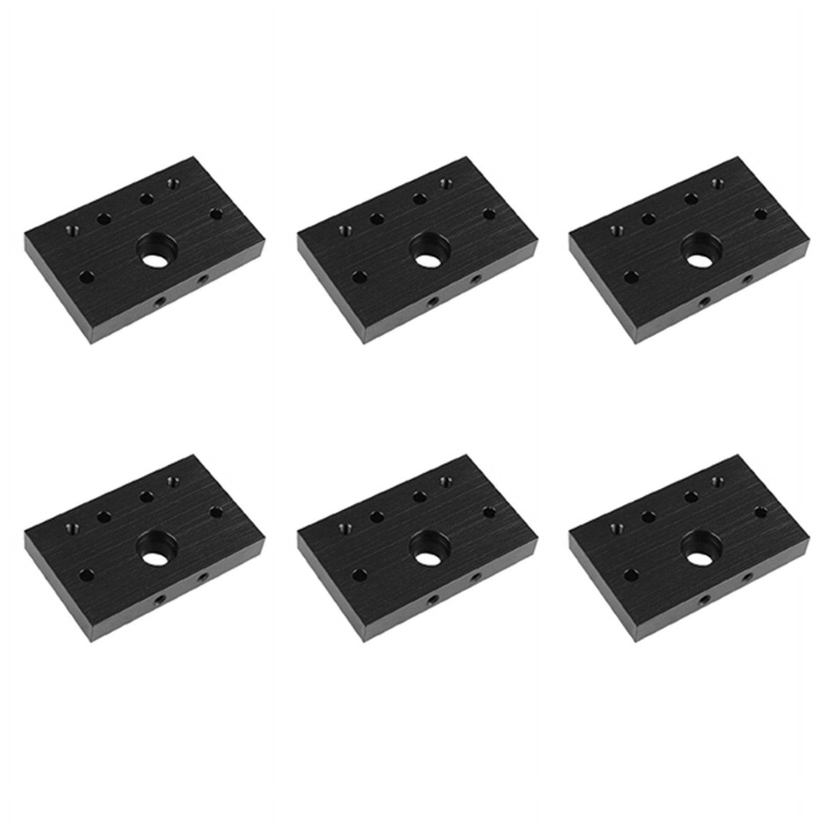 6X C-Beam Face Mounting Plate Screw End Face Fixing Plate Engraving ...