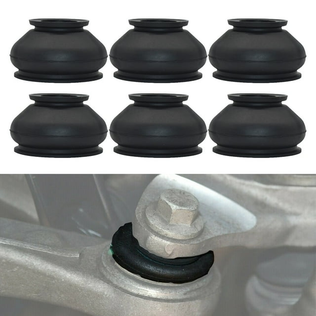 6X Car Control 11 25 19MM Rod Ball Joint Dust Boot Suspension Steering ...