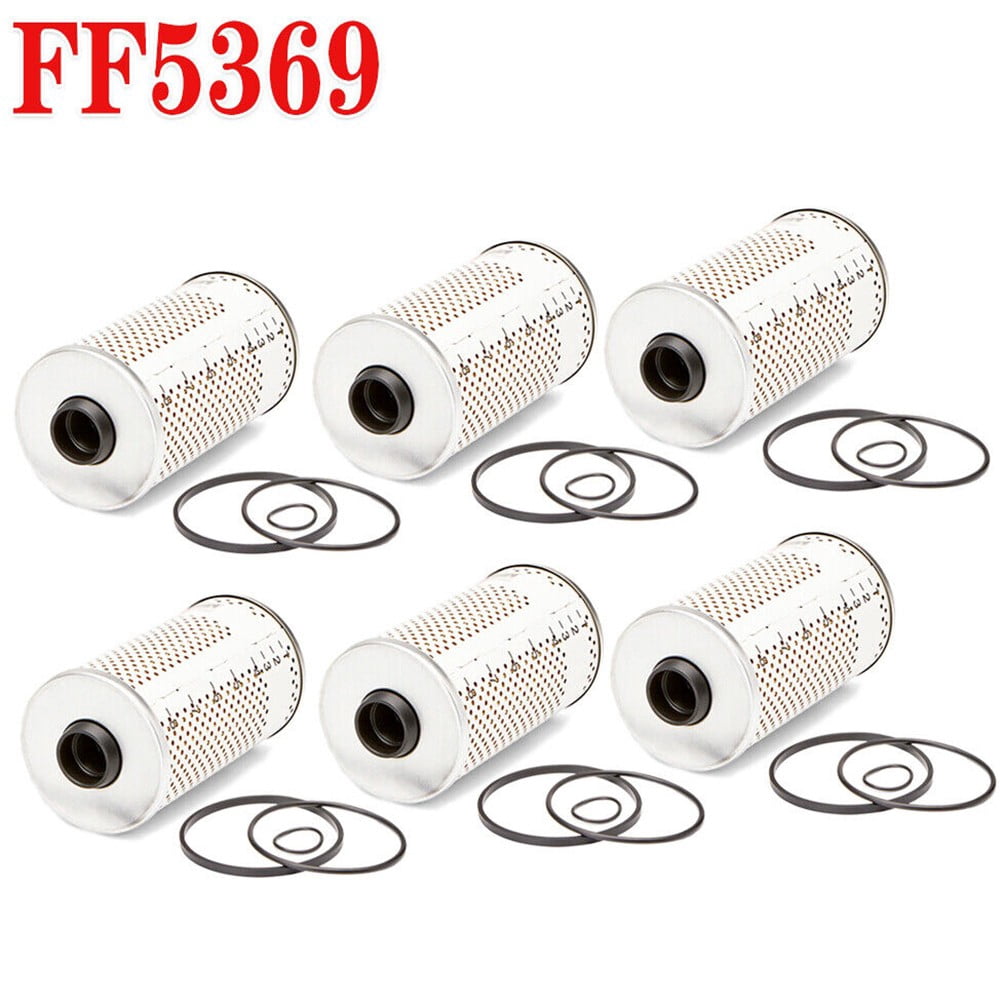 6X DETROIT DIESEL 23521528 FUEL FILTER L3578FN FF5369W P550757 23521528 ...