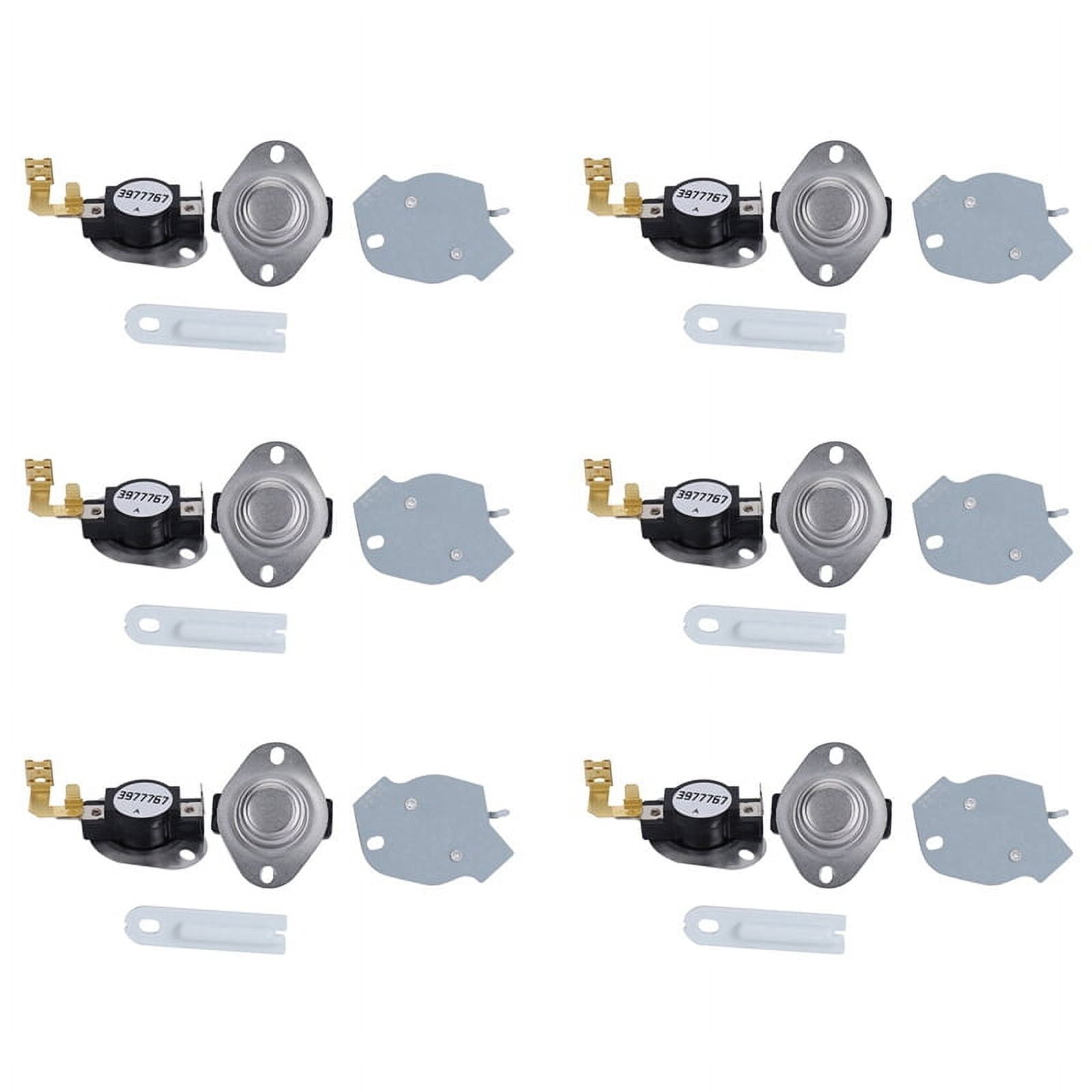 6X Dryer Replacement Kit 3387134 High-Limit Thermostat 3392519 Dryer ...