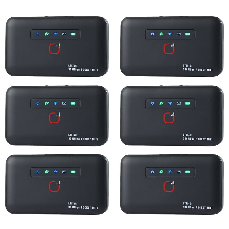 6X E5885 Pocket WiFi Router 4G Mini with Sim Card RJ45 Lan Port Modem ...