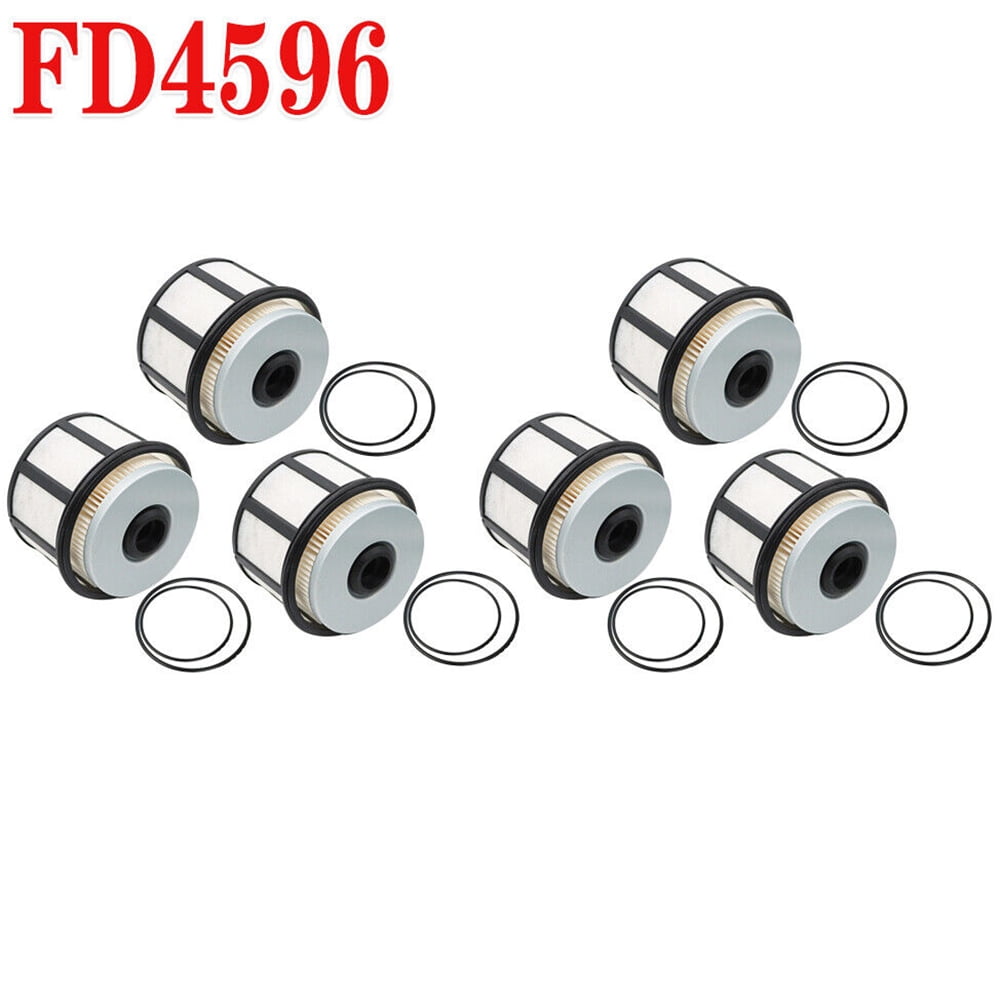6X FD4596 Fuel Filter Kit For Ford F & E Series 7.3L Powerstroke Diesel ...
