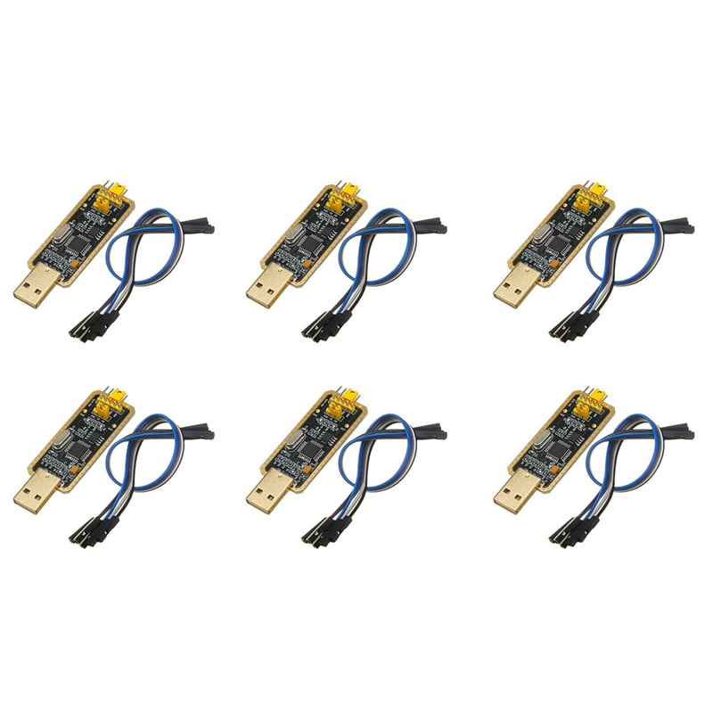 6X FT232 FT232BL FT232RL USB2.0 to TTL Download Cable Jumper Serial ...