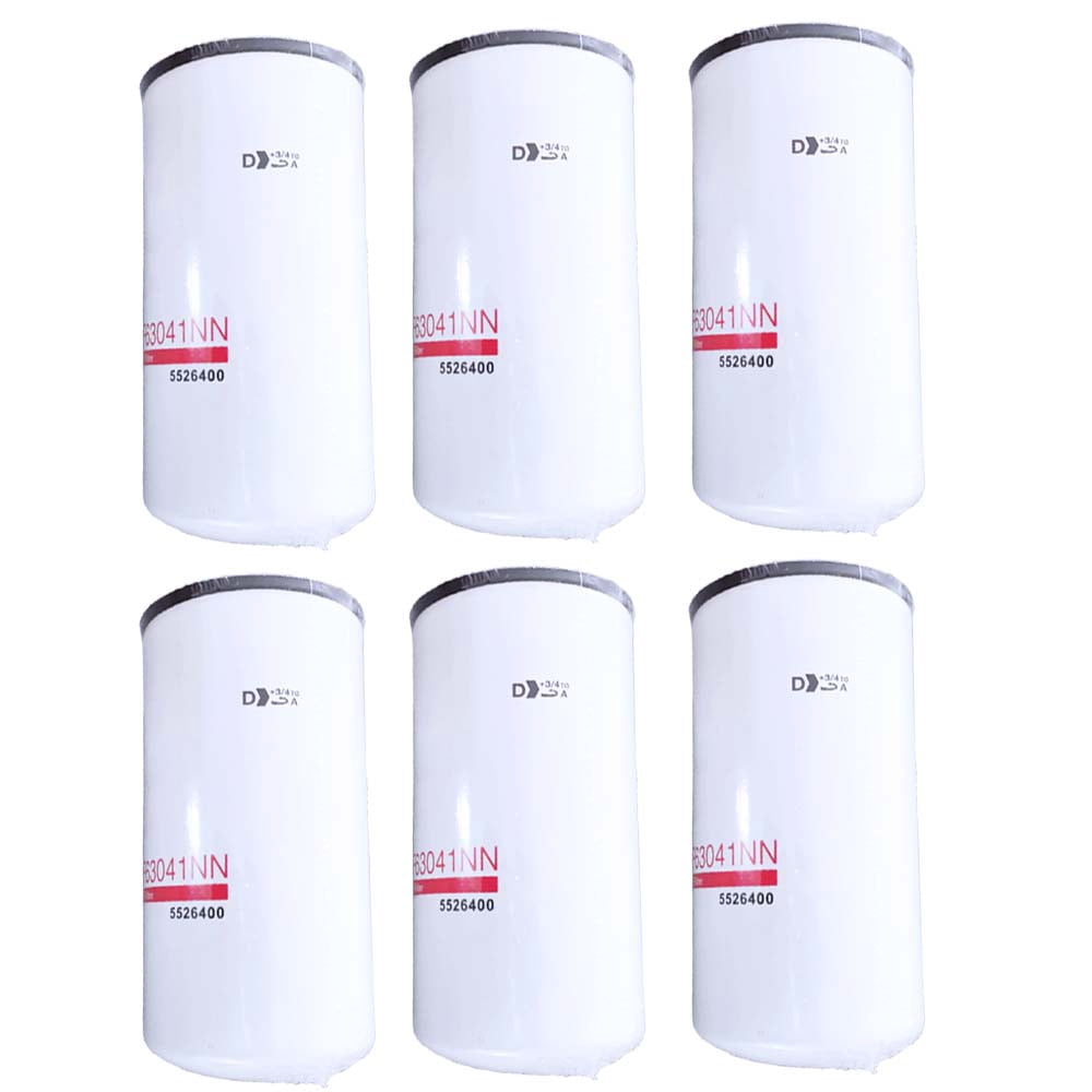 6X Fuel Filter FF63041NN For Cummins L9, B6.7 Model Year 2020 2021 2022 ...
