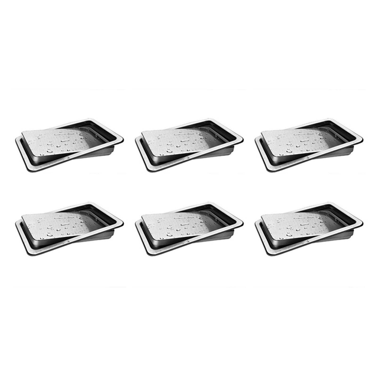 6X Garbage Flap Lid Trash Bin Cover Flush Built-in Balance Swing Flap ...