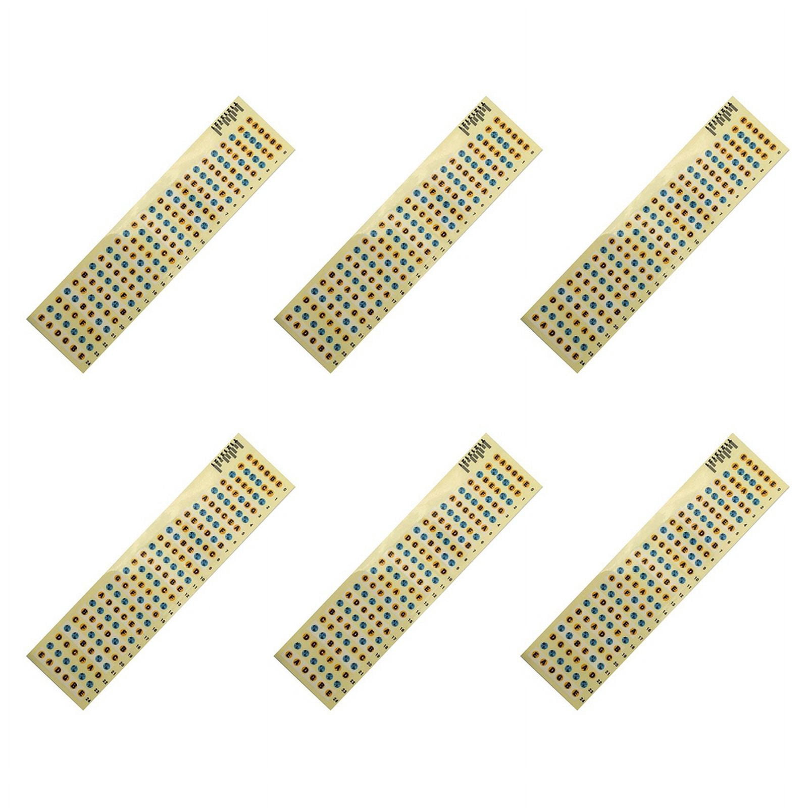 6X Guitar Fretboard Note Decals Fingerboard Frets Map Sticker for ...